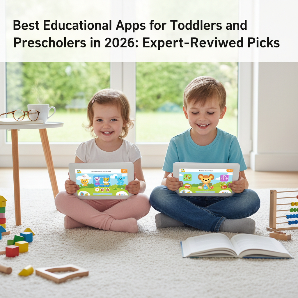 Best Educational Apps for Toddlers & Preschoolers 2026 — Makekidsgenius.com